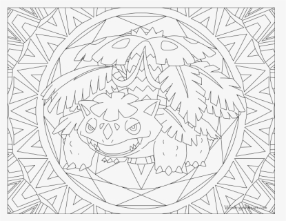 Mandala Coloring Pages Pokemon Mew , Png Download - Pokemon Mandala ...