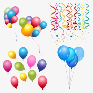 Birthday Streamers PNG Images, Transparent Birthday Streamers Image ...