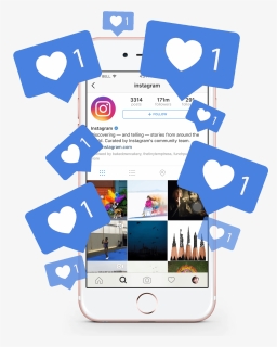 Instagram Cell Phone Png, Transparent Png , Transparent Png Image - PNGitem