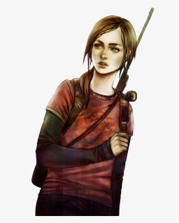 Collection Of Free Switchblade Drawing Ellies Download - Ellie The Last ...