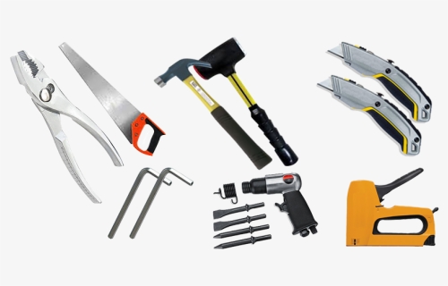Hardware Tools Clipart - Clip Art Construction Tools, HD Png Download ...