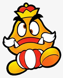 Transparent Goomba Png - Super Mario Paper Characters, Png Download ...