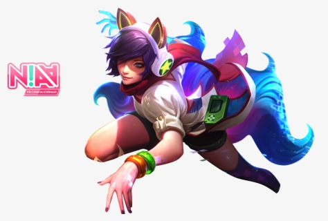Ahri From League Of Legends - Ahri Png, Transparent Png , Transparent ...