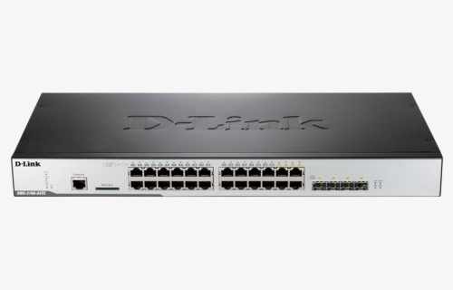 D Link 24 Port Gigabit Switch, HD Png Download , Transparent Png Image ...