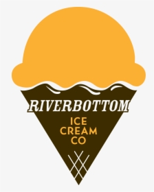 Riverbottom Icecreamcone Logo, HD Png Download , Transparent Png Image ...