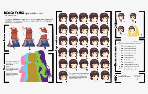 Steam Community Guide Sprites - Doki Doki Literature Club Natsuki ...