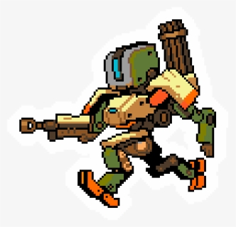 Full Hero Image Of Bastion - Bastion Overwatch Png, Transparent Png ...