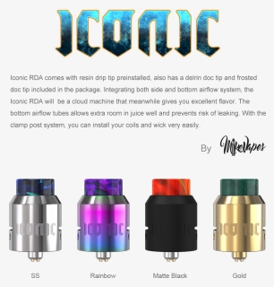 Mesh V2 Rda - Vandy Vape Mesh 2 Rda, HD Png Download , Transparent Png ...
