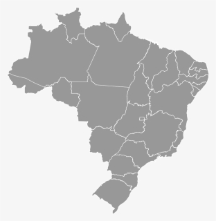 Brazil Map Png, Transparent Png , Transparent Png Image - PNGitem