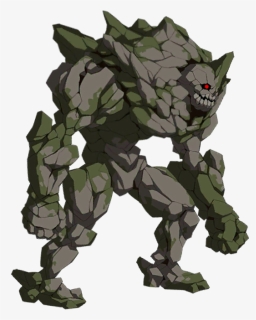 Stone Golem Png - Concept Art Stone Golem, Transparent Png ...