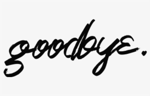 Goodbye PNG Images, Transparent Goodbye Image Download - PNGitem