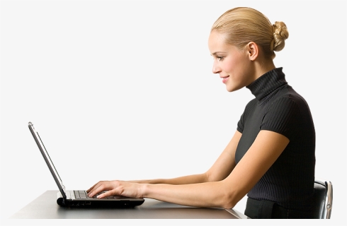 People Using Computer Png, Transparent Png , Transparent Png Image ...