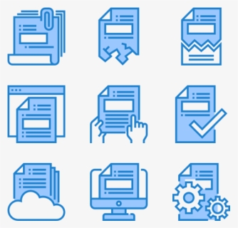 Transparent Document Icon Png - Documents Folder Icon Png, Png Download ...