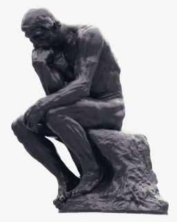 Thinking Man Statue Png , Png Download - Thinking Man Statue Png ...