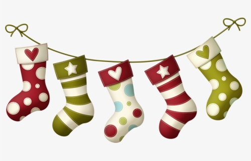 Clip Art Black And White Library Stocking Transparent - Christmas ...