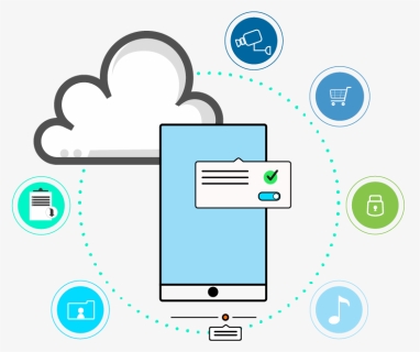 Mobile Apps And Services - Mobile App Flat Icon, HD Png Download ...