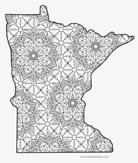 Thailand Map Coloring Page, HD Png Download , Transparent Png Image ...