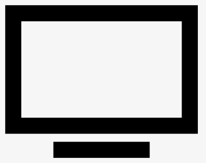 Computer Monitor,square,angle - Computer And Cell Phone Icons, HD Png ...