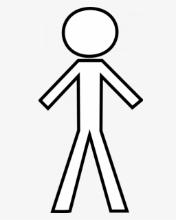 Clipart Of Person, Logic And Excel - Girl Stick Figure Png, Transparent ...