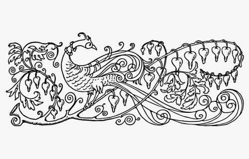 Free Fancy Christian Lines - Corner Design For Paper, HD Png Download ...