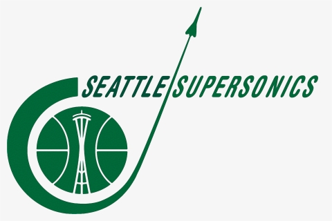 Seattle Supersonics Logo Bball Logo Branding Supersonics - Seattle ...