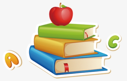 Book Clip Art - School Books Clipart Png, Transparent Png , Transparent ...