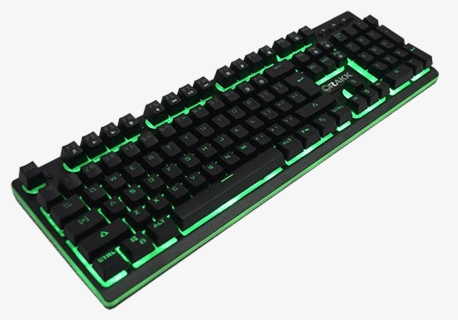 Rakk Mua Illuminated Plunger Gaming Keyboard Green - Computer Keyboard ...