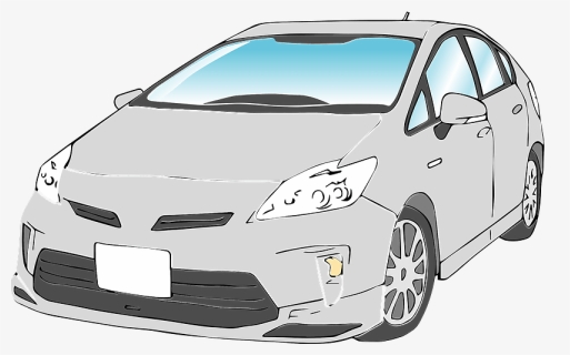 Transparent Prius Png - Toyota Prius Side View, Png Download ...