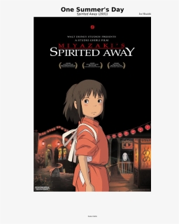 Spirited Away Reprise Oboe Quintet - Fuglene Letter Mod Vinden Noder ...