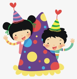 Transparent Birthday Hat Clip Art - Polka Dot Party Hat Svg, HD Png ...