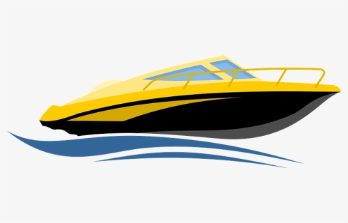 Transparent Speedboat Png - Speed Boat Side View Png, Png Download ...