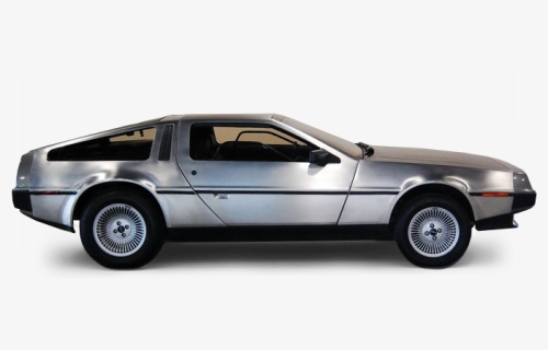 Transparent Back To The Future Car Png - Delorean Time Machine, Png ...