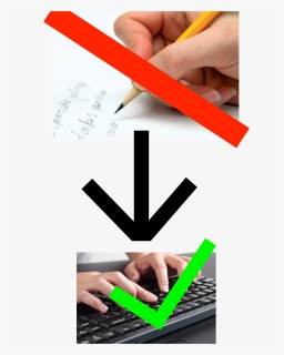 Writing - Transparent Keyboard Typing Png, Png Download , Transparent ...