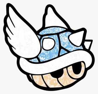 Blue Shell Png Download - Transparent Mario Turtle Shell, Png Download ...