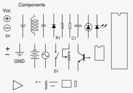 It & Components - Electronic Components Icon Png, Transparent Png ...