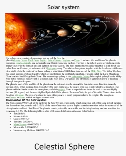 Unique Solar System Png Image - Planet Solar System Png, Transparent ...