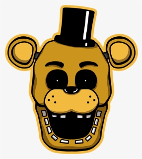 Fnaf Golden Freddy Head Hd Png Download Transparent Png Image Pngitem