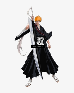 Ichigo Kurosaki Pixel Art, HD Png Download , Transparent Png Image ...
