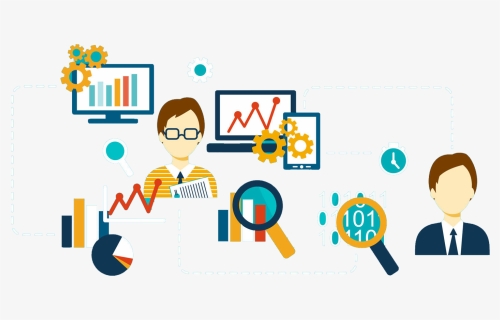 Data Analytics Icon Blue, HD Png Download , Transparent Png Image - PNGitem