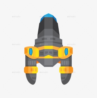Spaceship Sprite Bmp, HD Png Download , Transparent Png Image - PNGitem