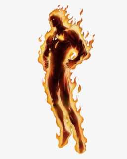 Human Torch 2a Logo - Human Torch Logo Png, Transparent Png ...