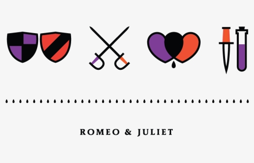 Coloring Of Romeo And Juliet , Png Download - Romeo And Juliet Title ...