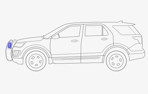 Car Outline Transparent Background, HD Png Download , Transparent Png ...