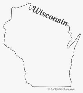 State Of Wisconsin Outline - Wisconsin Outline Png, Transparent Png ...
