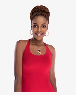 Braid - Box Braids With Brown Highlights, HD Png Download , Transparent ...